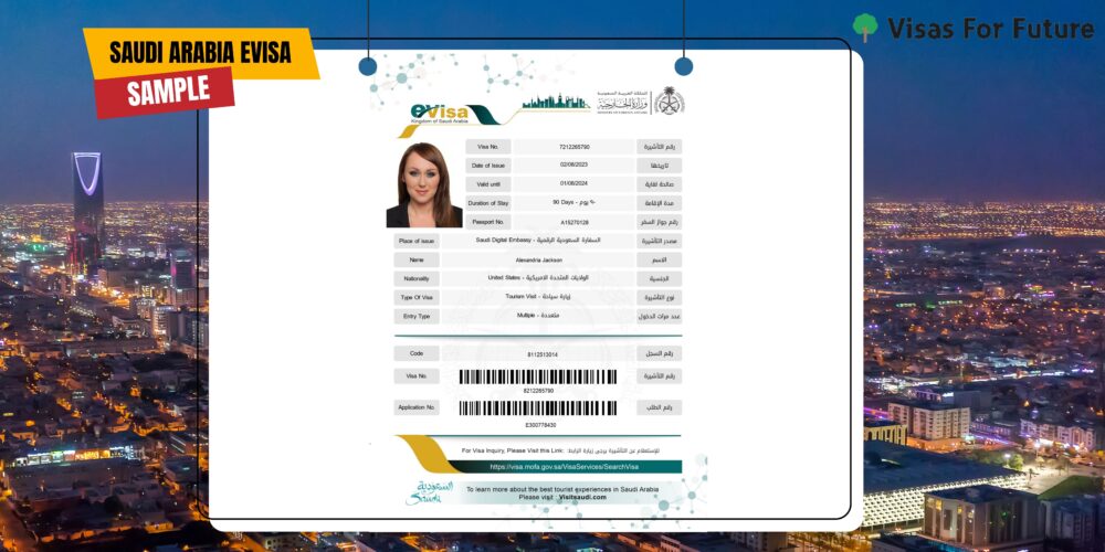 Saudi Arabia Visa Online (Tourist EVisa) - Visas For Future
